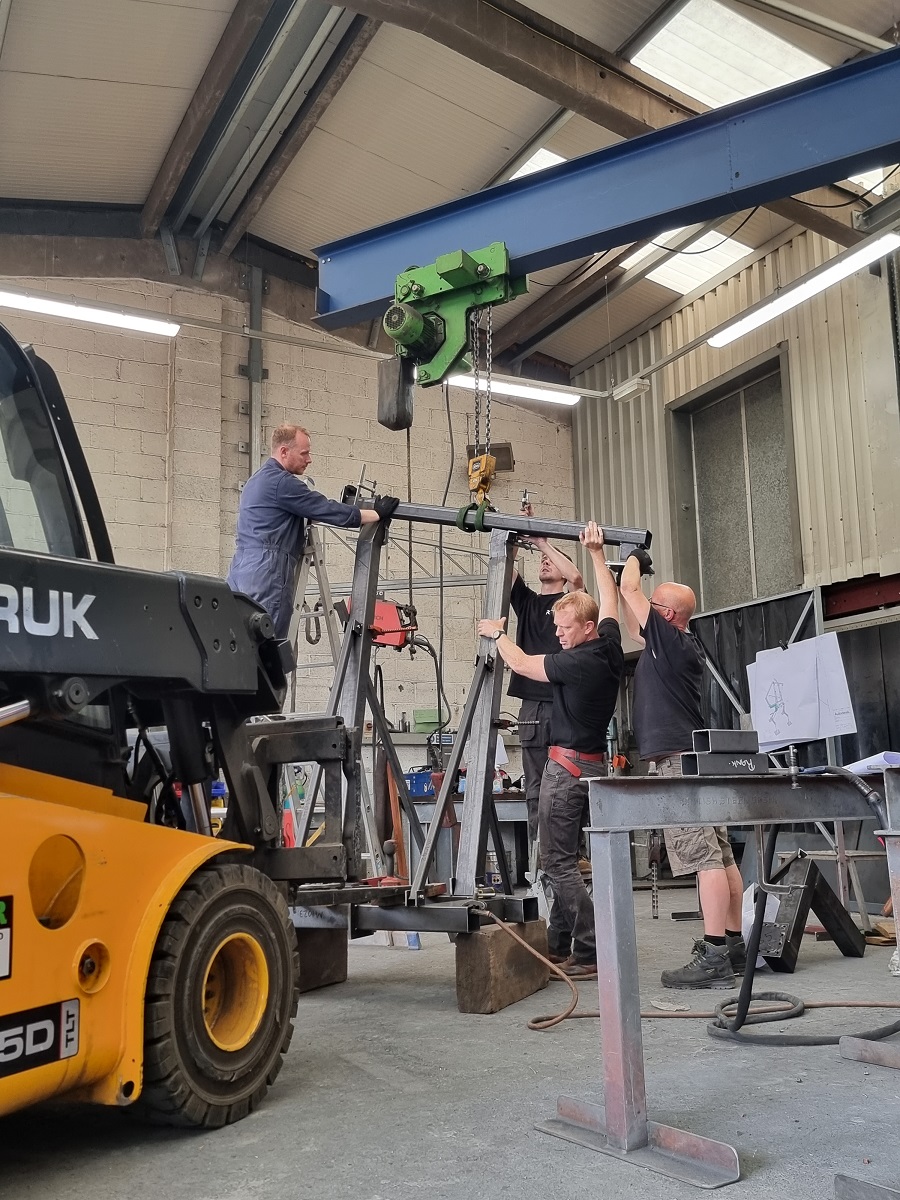 Custom Structural Steel Fabrication Bristol - Rank Engineering