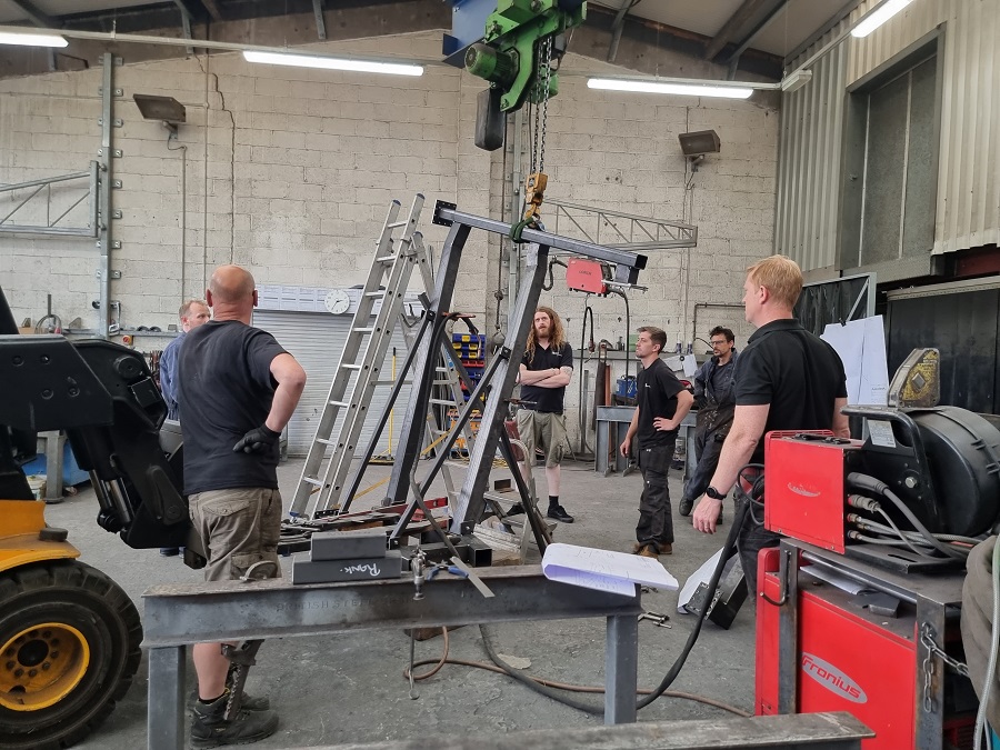 Custom Structural Steel Fabrication Bristol - Rank Engineering