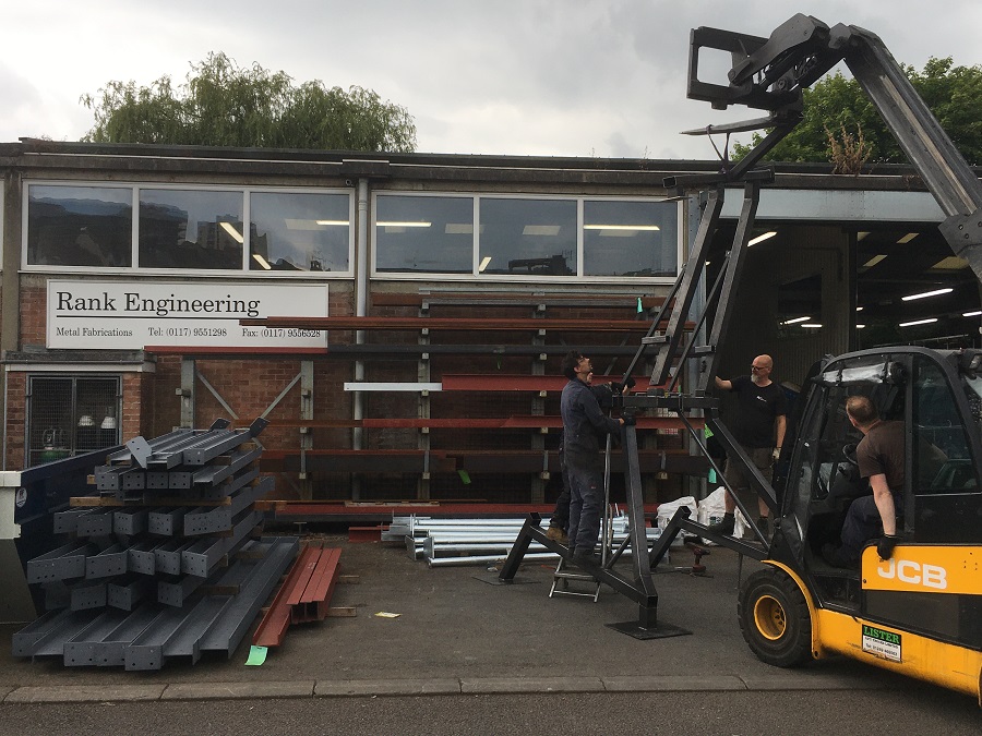 Custom Structural Steel Fabrication Bristol - Rank Engineering